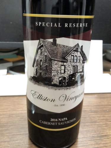 Elliston Special Reserve Cabernet Sauvignon | Vivino US