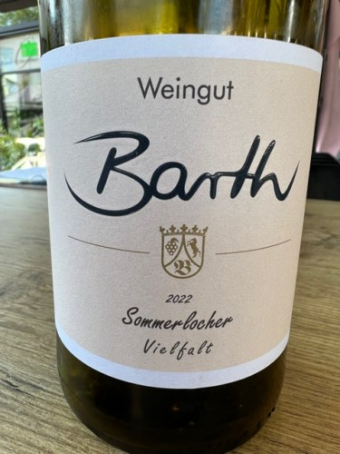 Weingut Barth Sommerlocher Vielfalt | Vivino US