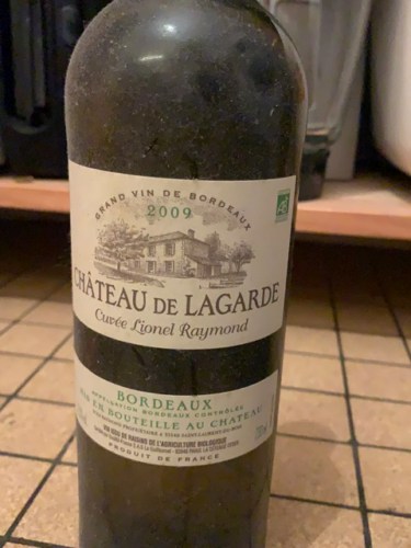 Vignobles Raymond Chateau de Lagarde Cuvée Lionel Raymond Bordeaux ...