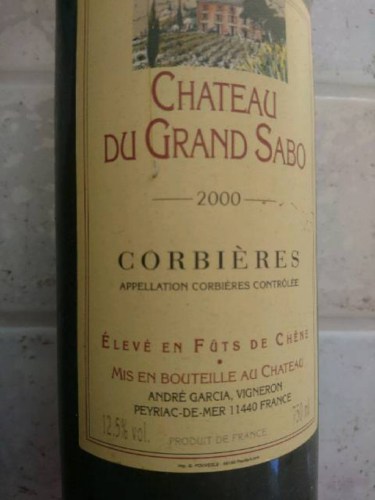 Château Grand Sabo Corbières | Vivino Australia