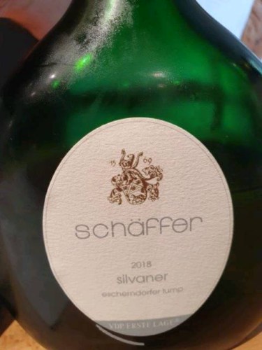 2018 Egon Schaffer Escherndorfer Lump Silvaner Trocken Noch VDP. Erste Lage | Vivino