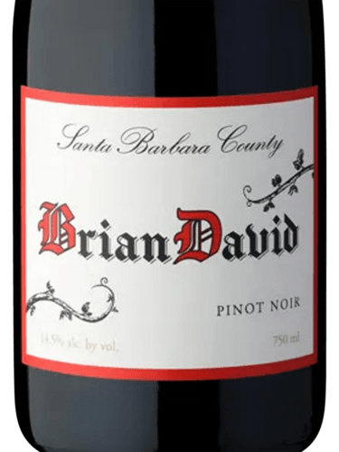 Brian David Wines Pinot Noir | Vivino English