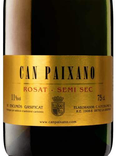 N.V. Can Paixano Rosat Semi Sec | Vivino US
