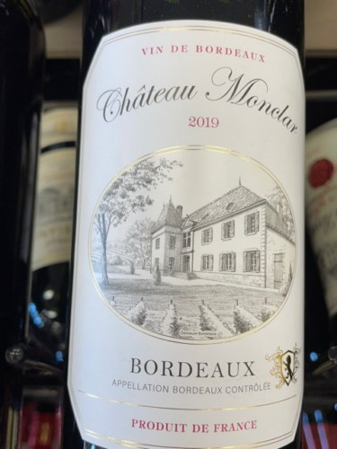 2019 Château Monclar Bordeaux | Vivino English