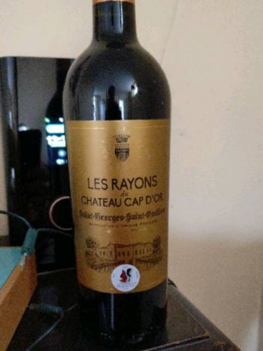 Château Cap d'Or Les Rayons du Chateau Cap d'Or Saint-Georges-Saint ...