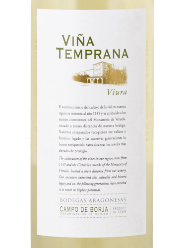 Bodegas Aragonesas Viña Temprana Viura | Vivino English
