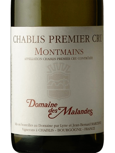 Domaine des Malandes Chablis Premier Cru 'Montmains' | Vivino English