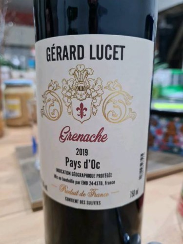 Gérard Lucet Grenache | Vivino France