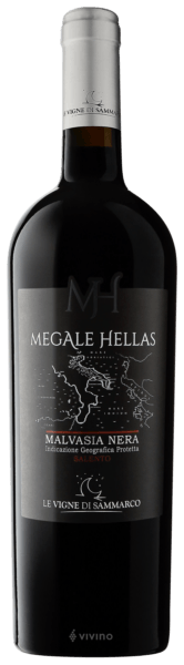 Le Vigne di Sammarco Megale Hellas Malvasia Nera | Vivino English