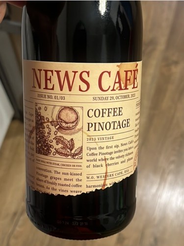 Overhex News Café Coffee Pinotage | Vivino US