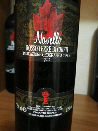 Vini San Nicola Novello Rosso Terre di Chieti | Vivino Brasil