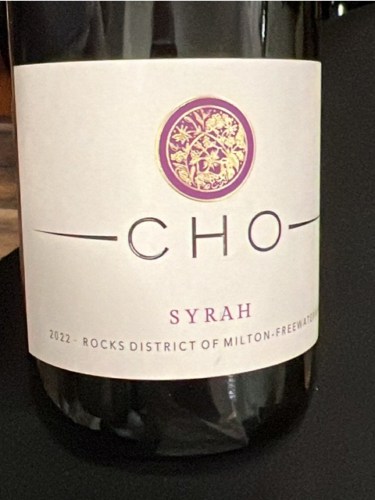 Cho Wines Syrah | Vivino US