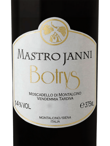 Mastrojanni Botrys Moscadello di Montalcino | Vivino Australia