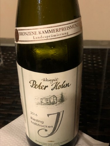 Peter Hohn Riesling Halbtrocken | Vivino US