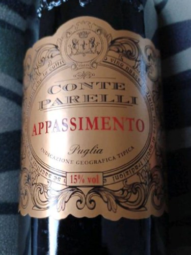 Conte Parelli Appassimento | Vivino 日本