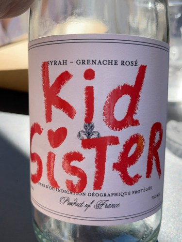 Kid Sister Syrah - Grenache Rosé | Vivino English