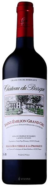 Château du Basque Saint-Émilion Grand Cru | Vivino 日本