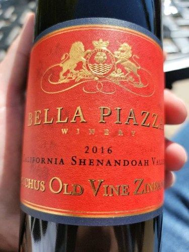 Bella Piazza Bacchus - Old Vine Zinfandel | Vivino English