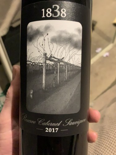 1838 Wines Reserve Cabernet Sauvignon | Vivino United Kingdom