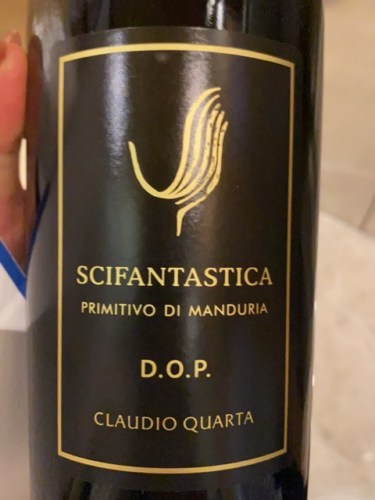 Claudio Quarta Scifantastica Primitivo di Manduria | Vivino US