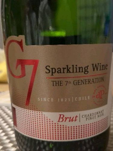 The 7th Generation - G7 Chardonnay - Pinot Noir Brut | Vivino English