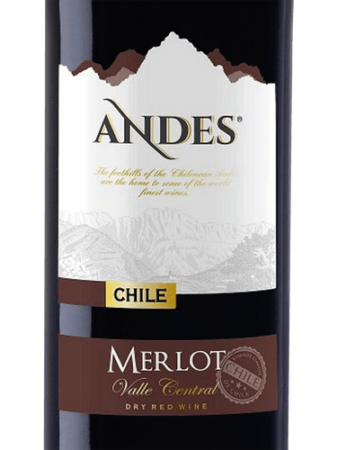 Andes Merlot | Vivino