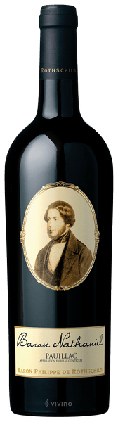 Baron Philippe de Rothschild Baron Nathaniel Pauillac | Vivino English