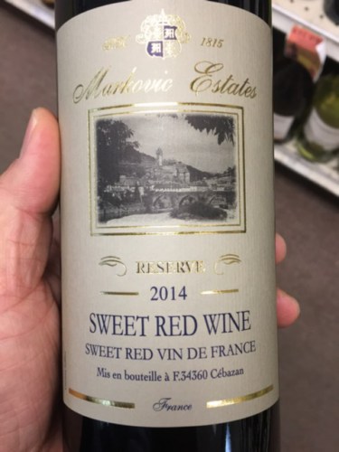 Markovic Reserve Sweet Red | Vivino US