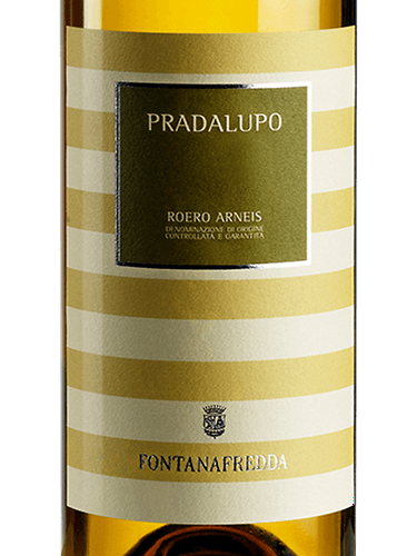 Fontanafredda Roero Pradalupo Arneis | Vivino English