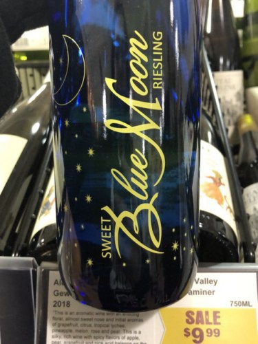 2018 Bridgeview Blue Moon Sweet Riesling | Vivino US