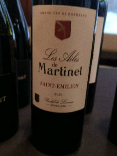 Château Martinet Les Ailes de Martinet Saint-Émilion | Vivino US