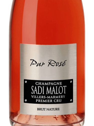Sadi Malot Pur Rosé Brut Nature Champagne Premier Cru | Vivino Australia