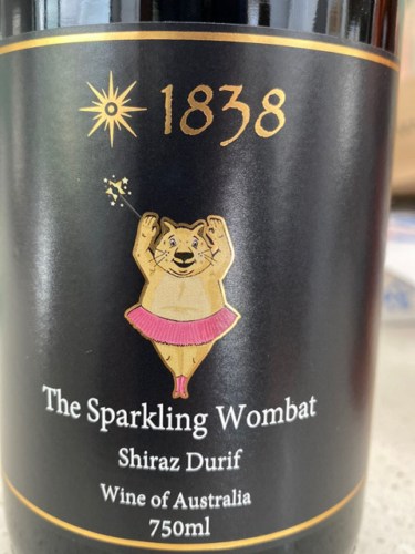 The Olive Nest & 1838 Wines The Sparkling Wombat Durif - Shiraz | Vivino US
