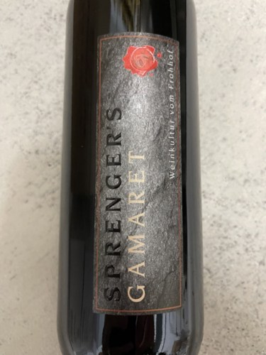 Zum Frohhof Sprenger's Gamaret | Vivino US