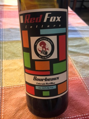 Red Fox Cellars Bourbeaux | Vivino Nederland