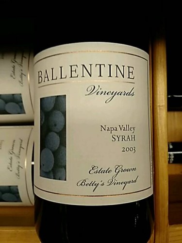 Ballentine Vineyards Syrah | Vivino US