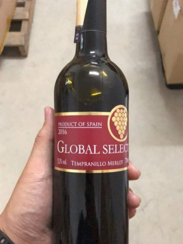 2016 Global Select Tempranillo Merlot | Vivino US