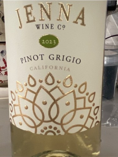 Jenna Wine Co. Pinot Grigio | Vivino English