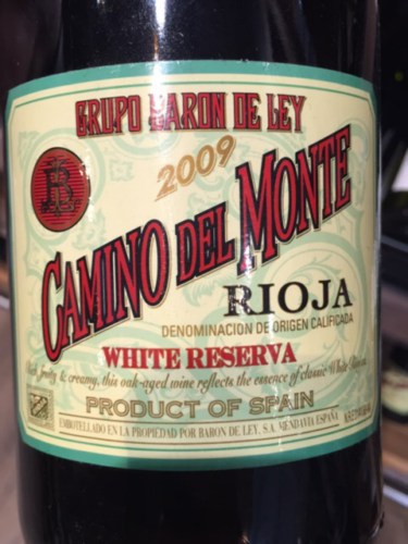 2019 Bodegas la Tonada Camino del Monte Rioja White Reserva | Vivino US