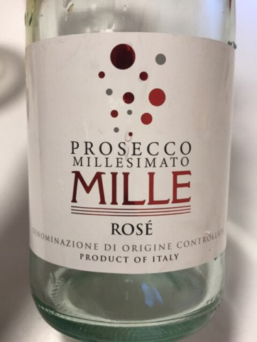 Mille Prosecco Millesimato Rosé | Vivino English