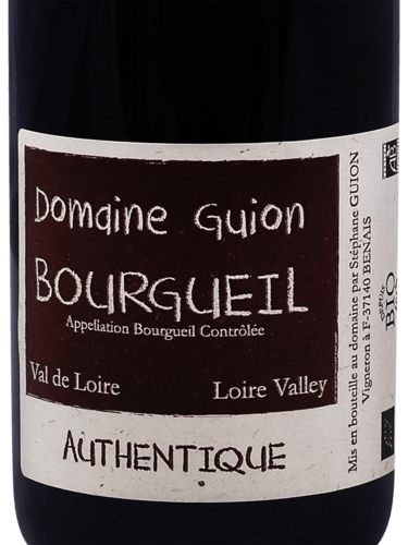 Domaine Guion Authentique Bourgueil | Vivino US