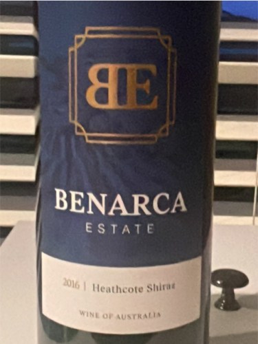Benarca Estate Shiraz | Vivino US