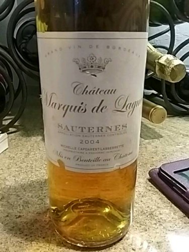 Michelle Capdarest-Lasserrette Chateau Marquis De Lague Sauternes ...