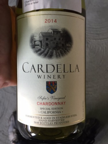 Cardella Sofia's Vineyard Special Edition Chardonnay | Vivino US