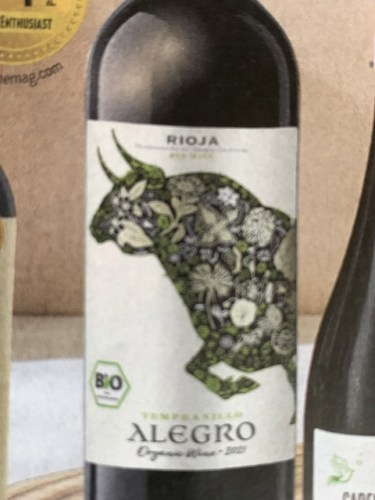 Alegro Crianza Organic | Vivino US