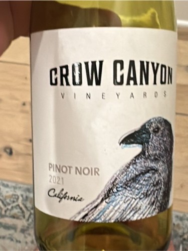 Crow Canyon Vineyards Pinot Noir | Vivino English