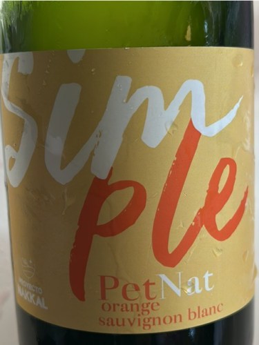 Nakkal Wines Simple Pet Nat Orange Sauvignon Blanc | Vivino English