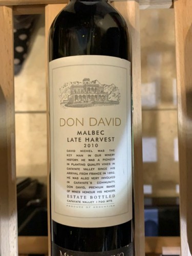 El Esteco Don David Late Harvest Malbec | Vivino US