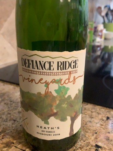 Defiance Ridge Vineyards Heath's Dry Vignoles | Vivino US