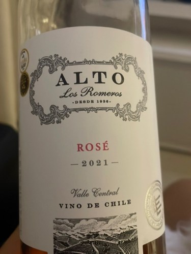 2021 Alto Los Romeros Rosé | Vivino US